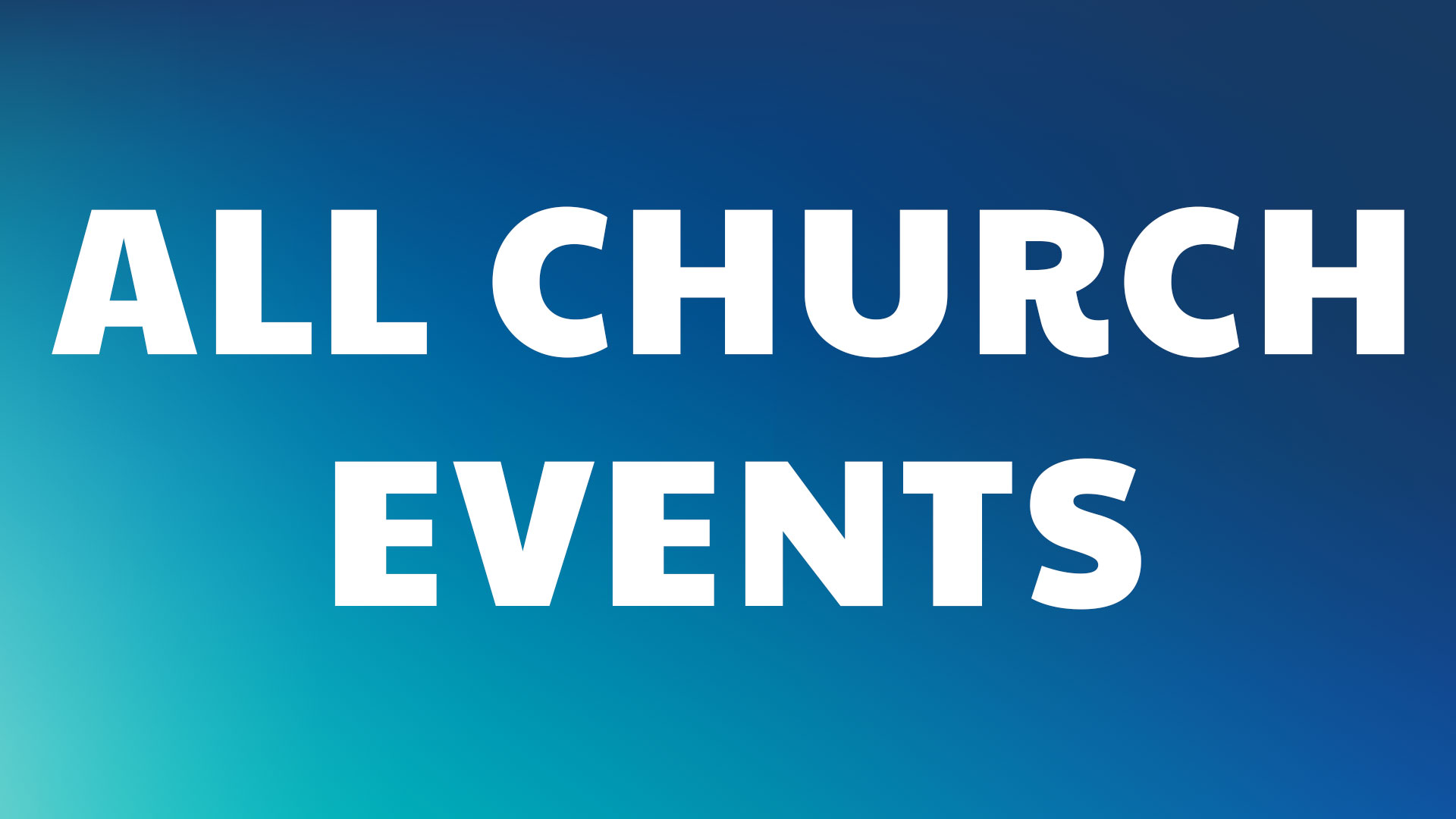 Events - Cottonwood Creek Church